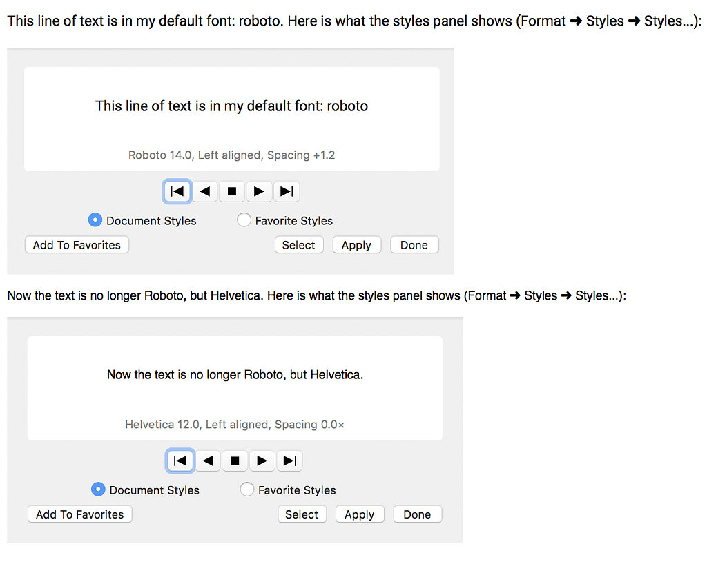 Why does the font change after I paste an image in an RTF file ...