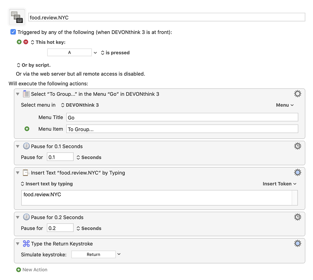 AppleScript goto group? - DEVONthink - DEVONtechnologies Community