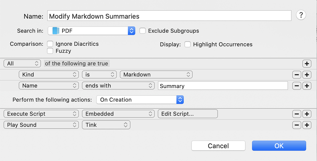 How to run Javascript on Markdown "summarize highlights" output ...