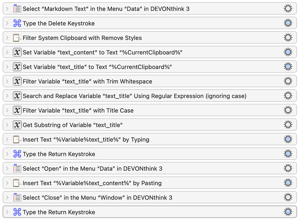 Script to paste clipboard to new markdown file - Automation - DEVONtechnologies Community
