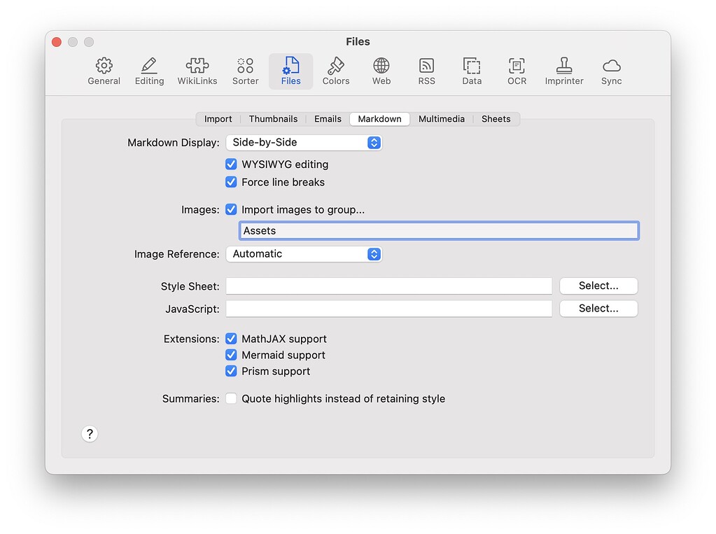 Move images with MD - DEVONthink - DEVONtechnologies Community