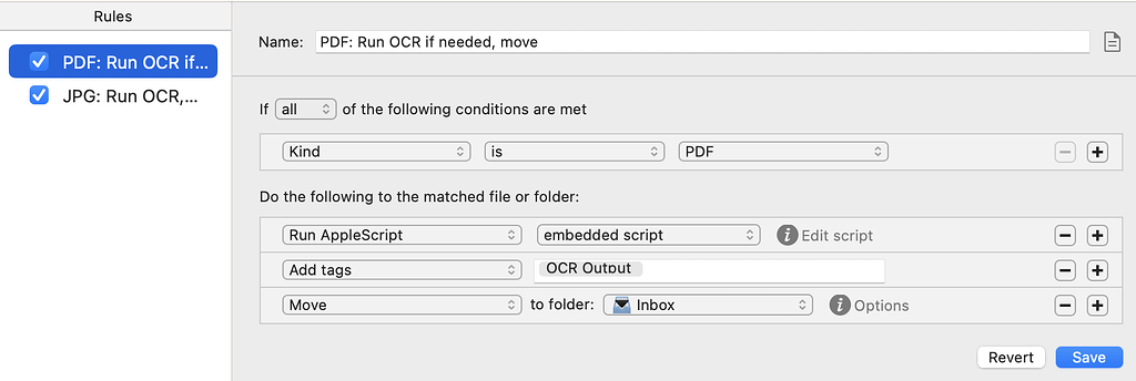 Smart Rule AppleScript to OCR a PDF using Nitro PDF Pro (lossless) - Automation ...