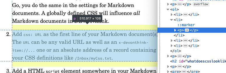 CSS for Markdown – the series - Tips - DEVONtechnologies Community