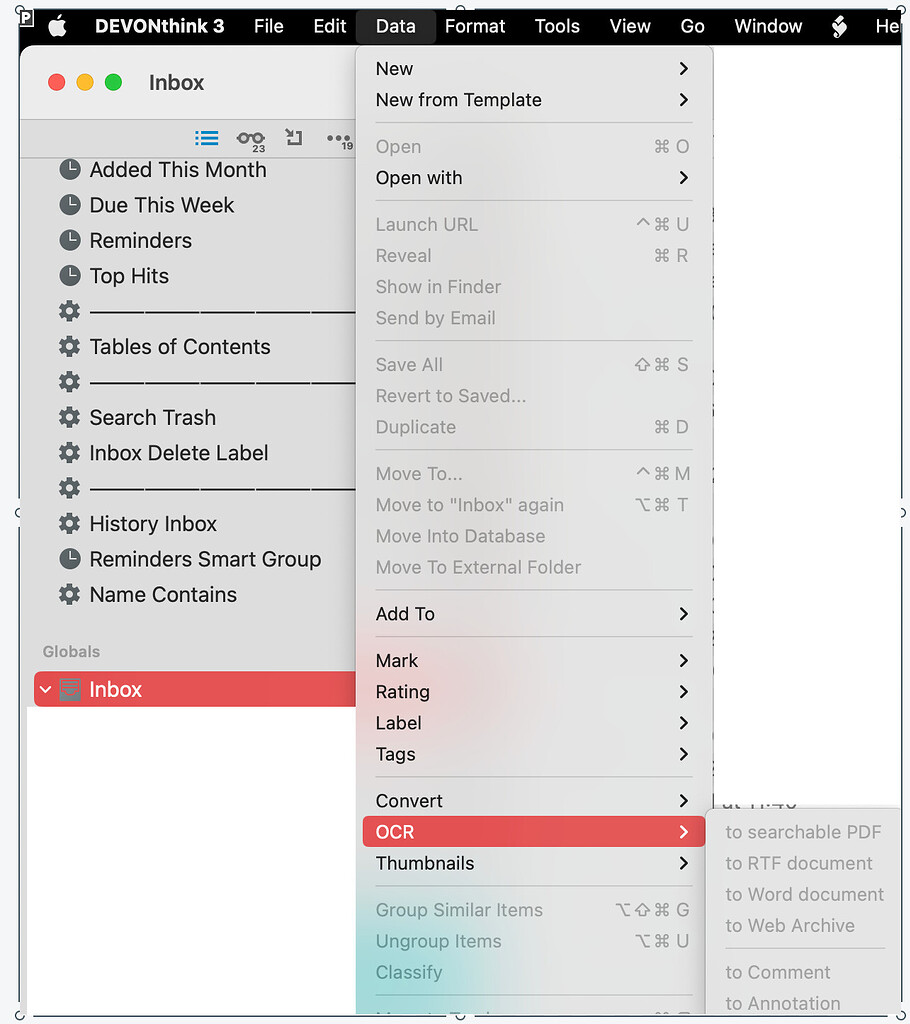 Can't find option to scan with iPhone - DEVONthink - DEVONtechnologies Community