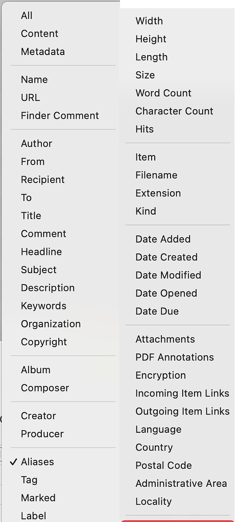 Where in the DevonThink manual are the smart group filters described? - DEVONthink ...
