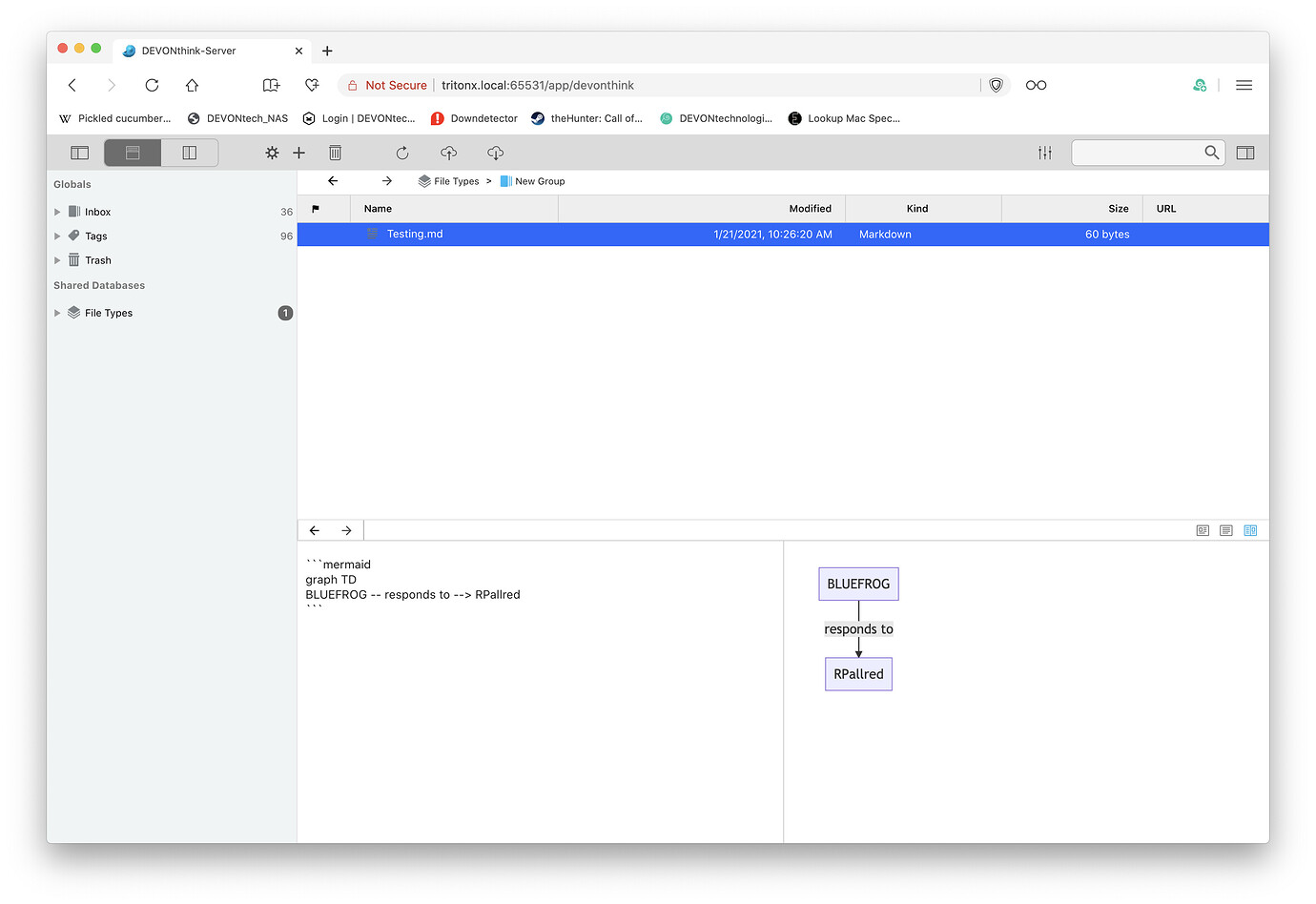 DEVONthink Server Webserver Feature Requests - DEVONthink - DEVONtechnologies Community