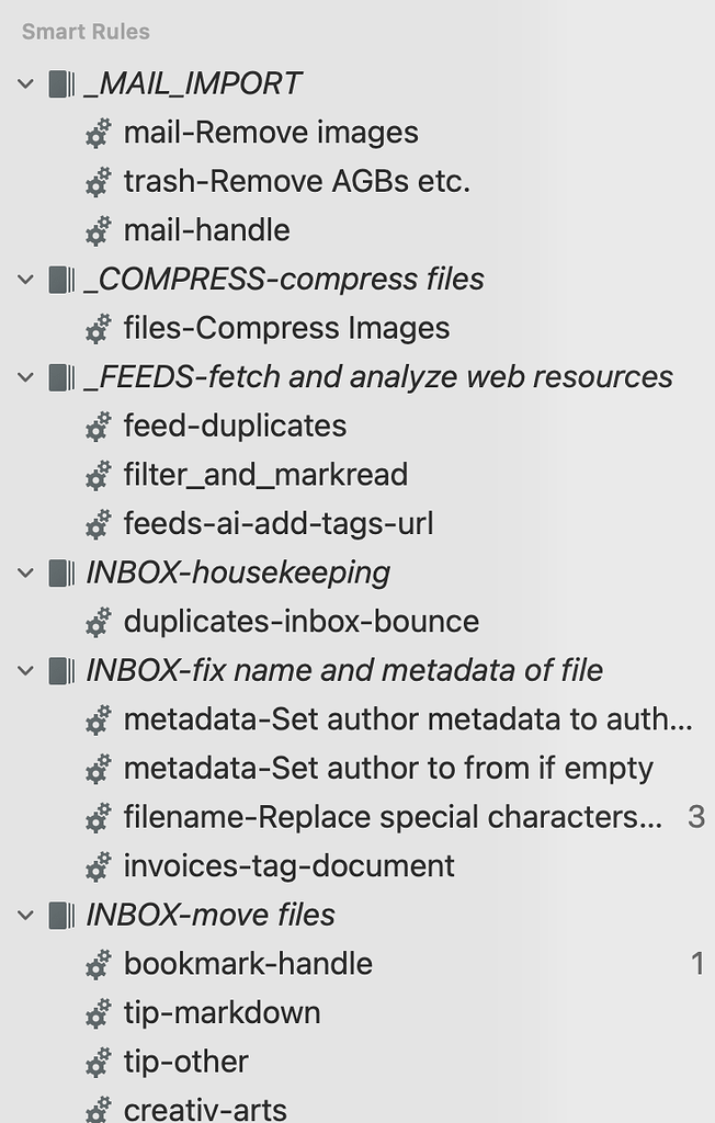 DT4 - Export/Import groups of Smart Rules - DEVONthink - DEVONtechnologies Community