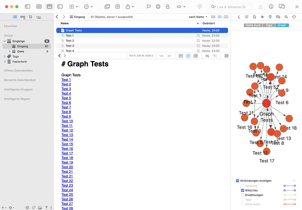 DT4 V4.0 beta 3: Graph view node limit and display options - Feedback - DEVONtechnologies Community