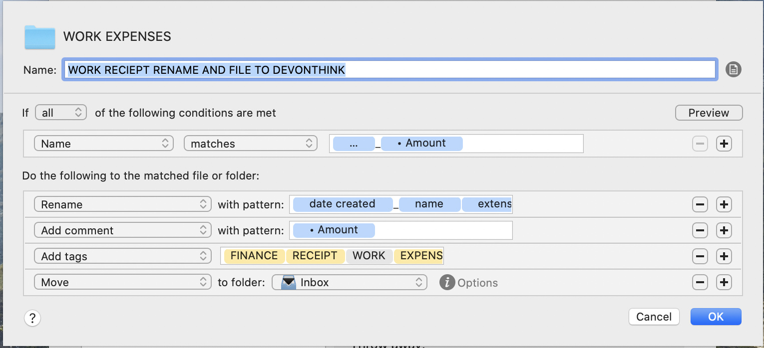 Update custom metadata fields from filename - DEVONthink - DEVONtechnologies Community