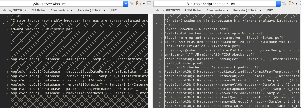 How to export the results list for the "See also & Classify" command - Tips - DEVONtechnologies ...