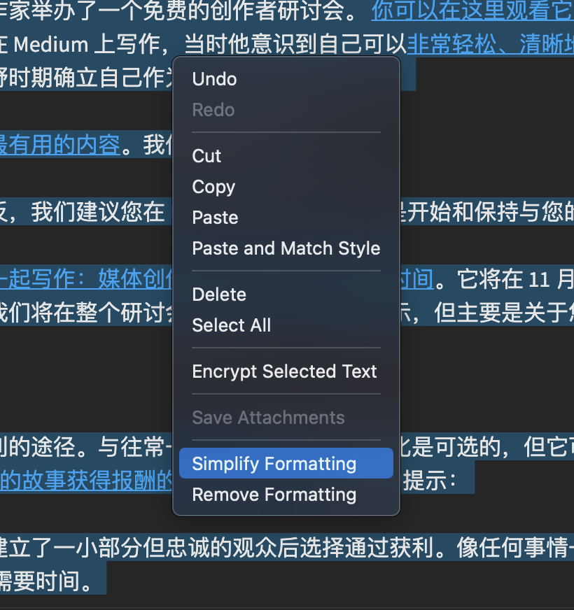 Reset text to default formatting - Automation - DEVONtechnologies Community