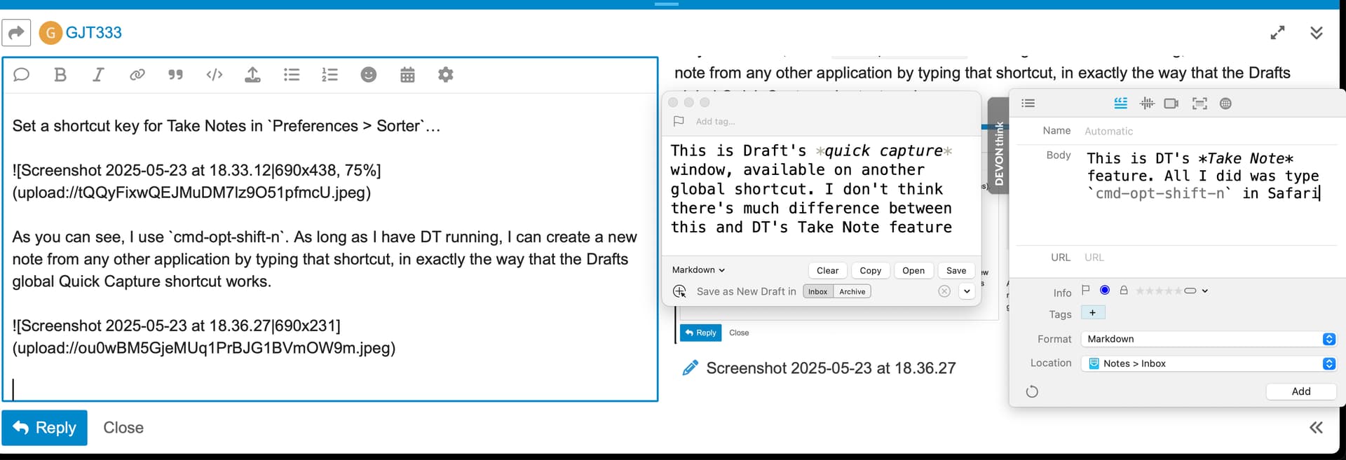 DraftsApp & DevonThink 4.0b2 - DEVONthink - DEVONtechnologies Community
