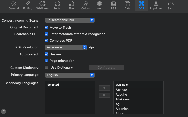 Strange Error, scanning to Inbox - DEVONthink - DEVONtechnologies Community