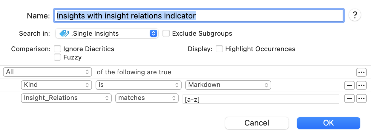 How To Create Smart Group With Any Items Containing Data In A Given Custom Metadata Field